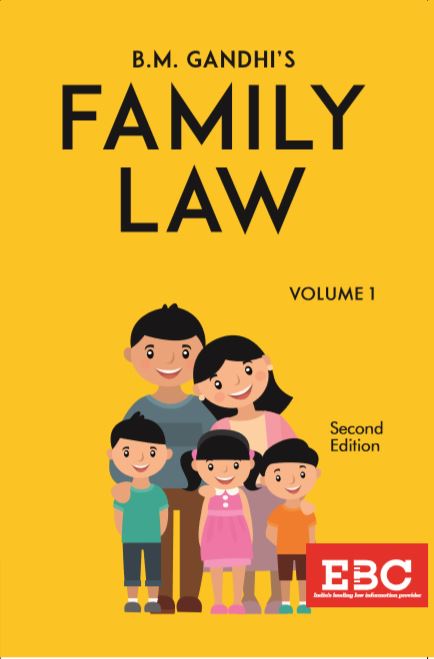 B.M. Gandhi's Family Law Volume 1